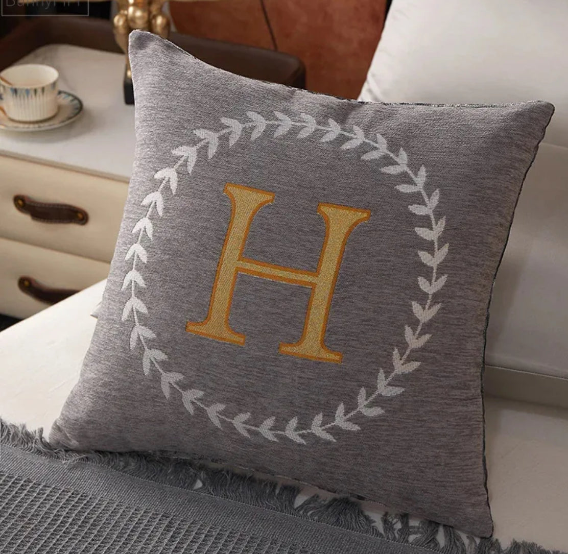 H Cushion Cover: Elevate Your Decor! Shop Now! – THE GIFTED SISTERS